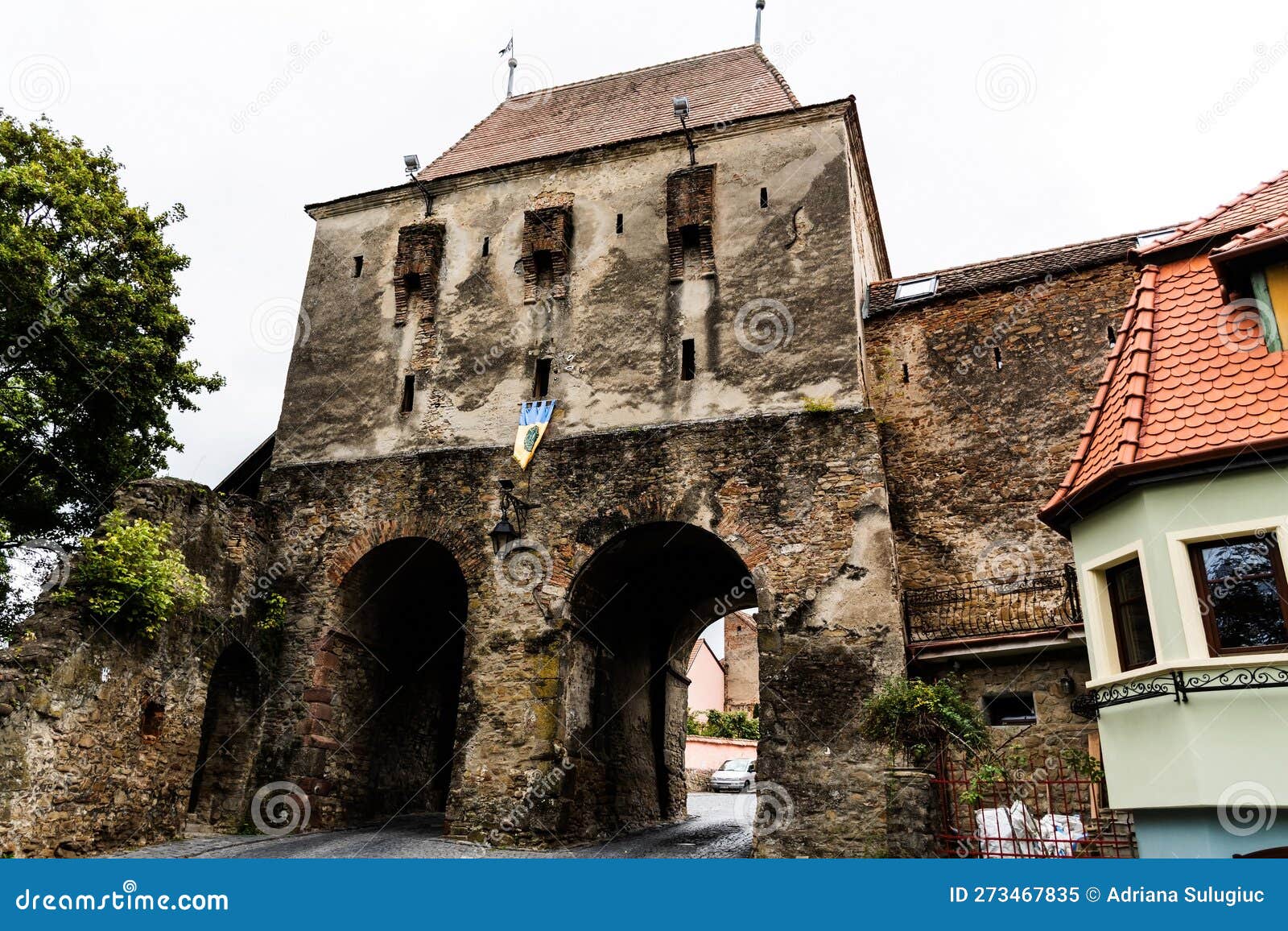 The Tailors Tower or the Great Tower of the Back Gate, Built in the ...
