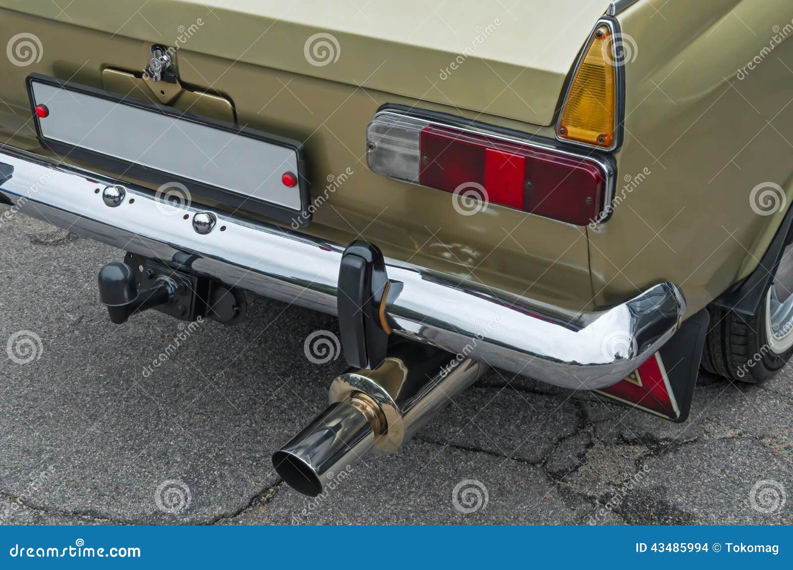 Tailpipe stock photo. Image of gasoline, global, damage - 43485994