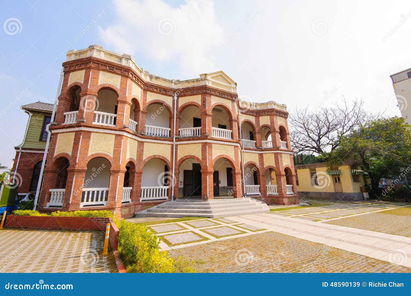 Tainan County Magistrate Residence in Taiwan Stock Image - Image of ...