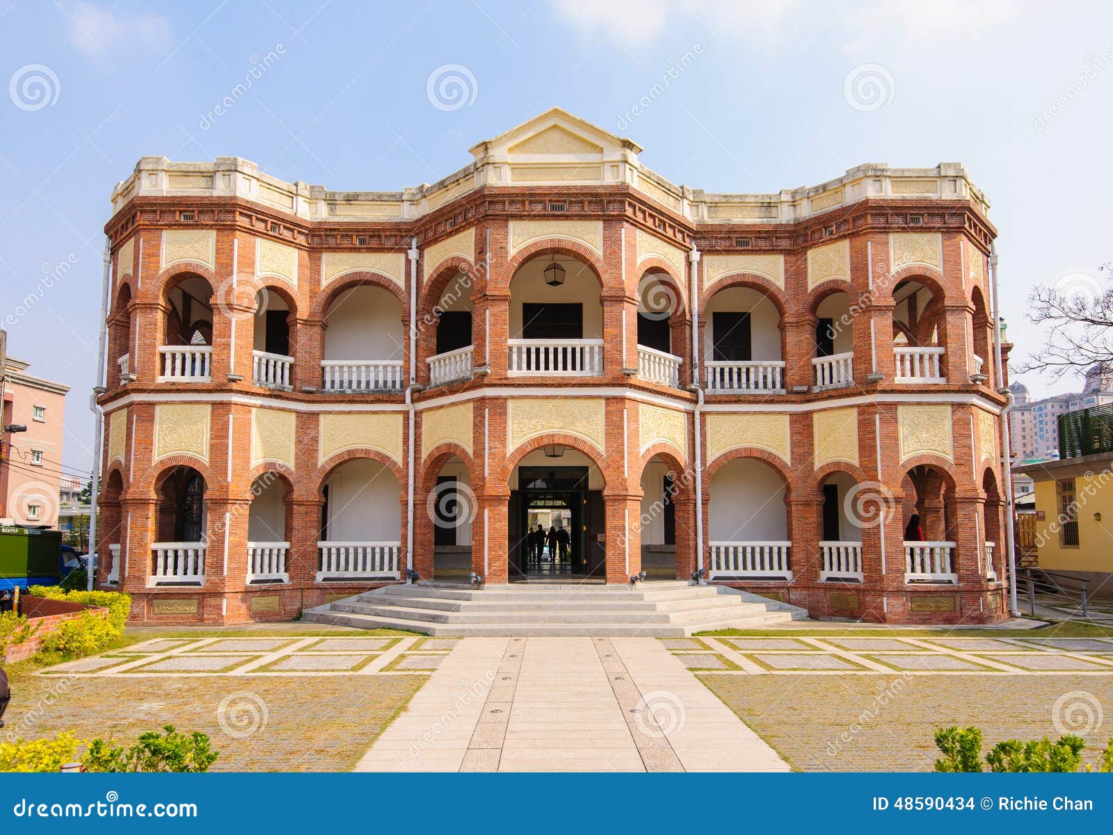 Tainan County Magistrate Residence in Taiwan Stock Photo - Image of ...