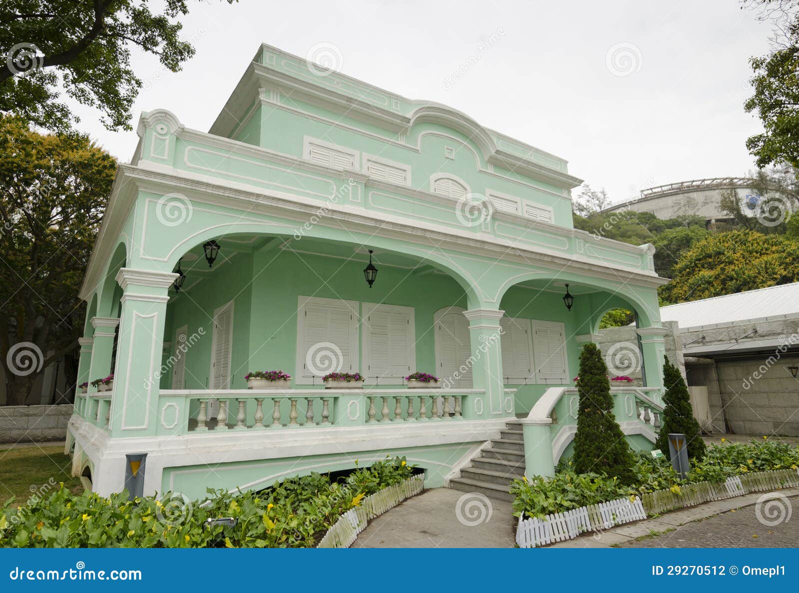 Taipa Houses-Museum, Macau. Stock Photo - Image of macanese, macau ...