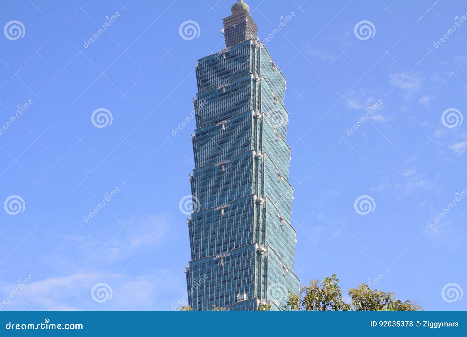 Taipei 101, High Rise Building in Taiwan Stock Photo - Image of ...