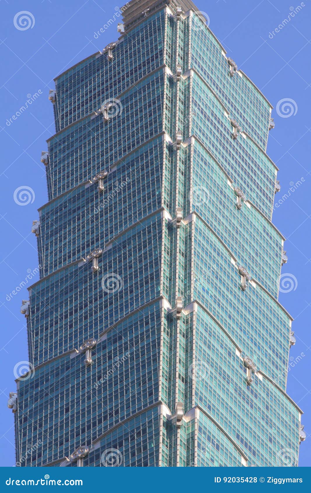 Taipei 101, High Rise Building in Taiwan Stock Photo - Image of ...