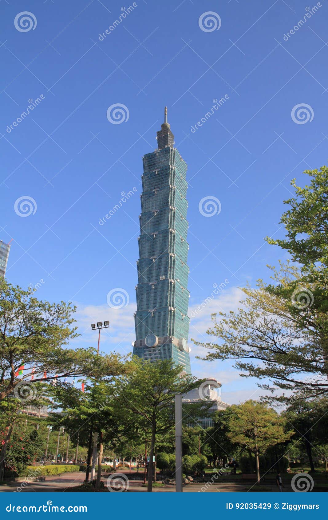 Taipei 101, High Rise Building in Taiwan Stock Image - Image of rise ...