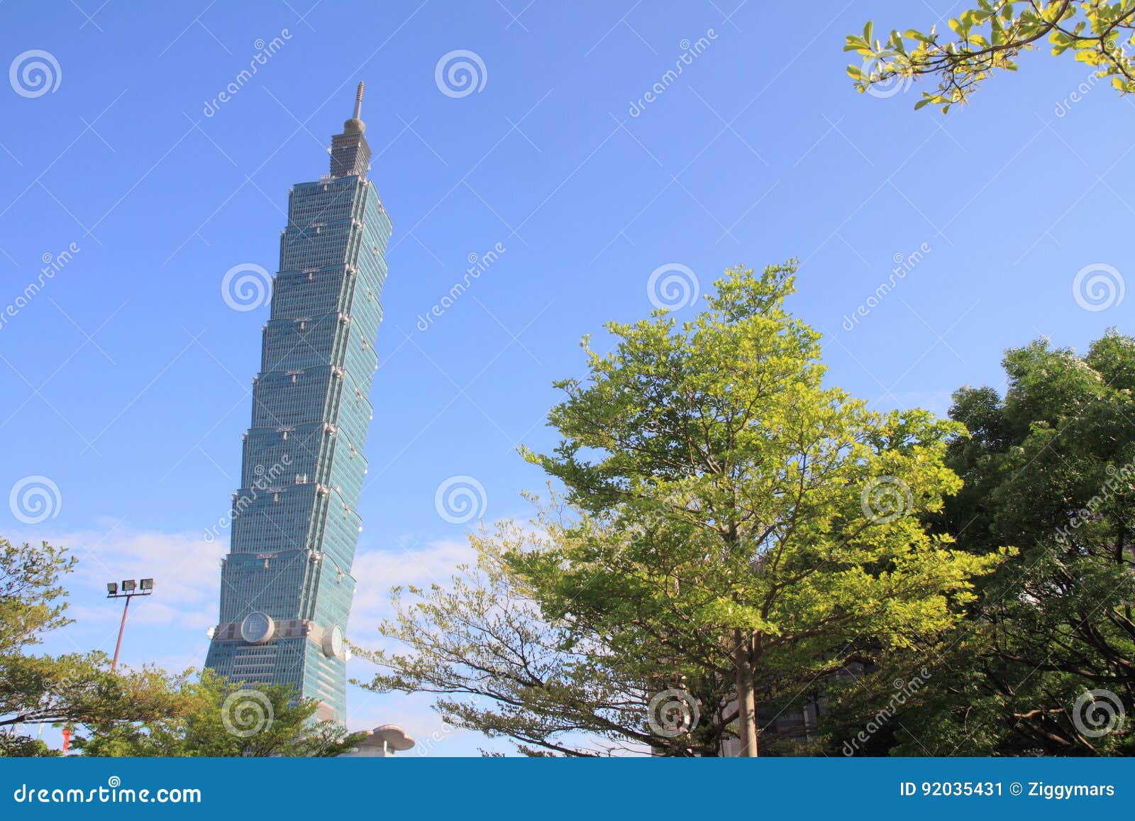Taipei 101, High Rise Building in Taiwan Stock Image - Image of view ...
