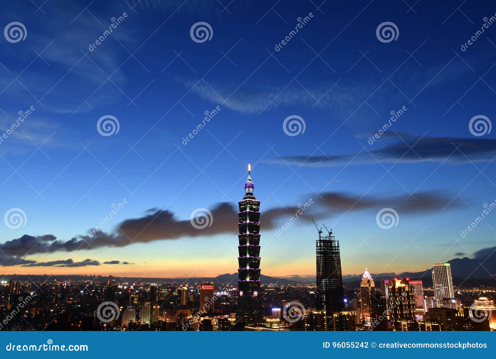 Taipei At Night Picture. Image: 96055242