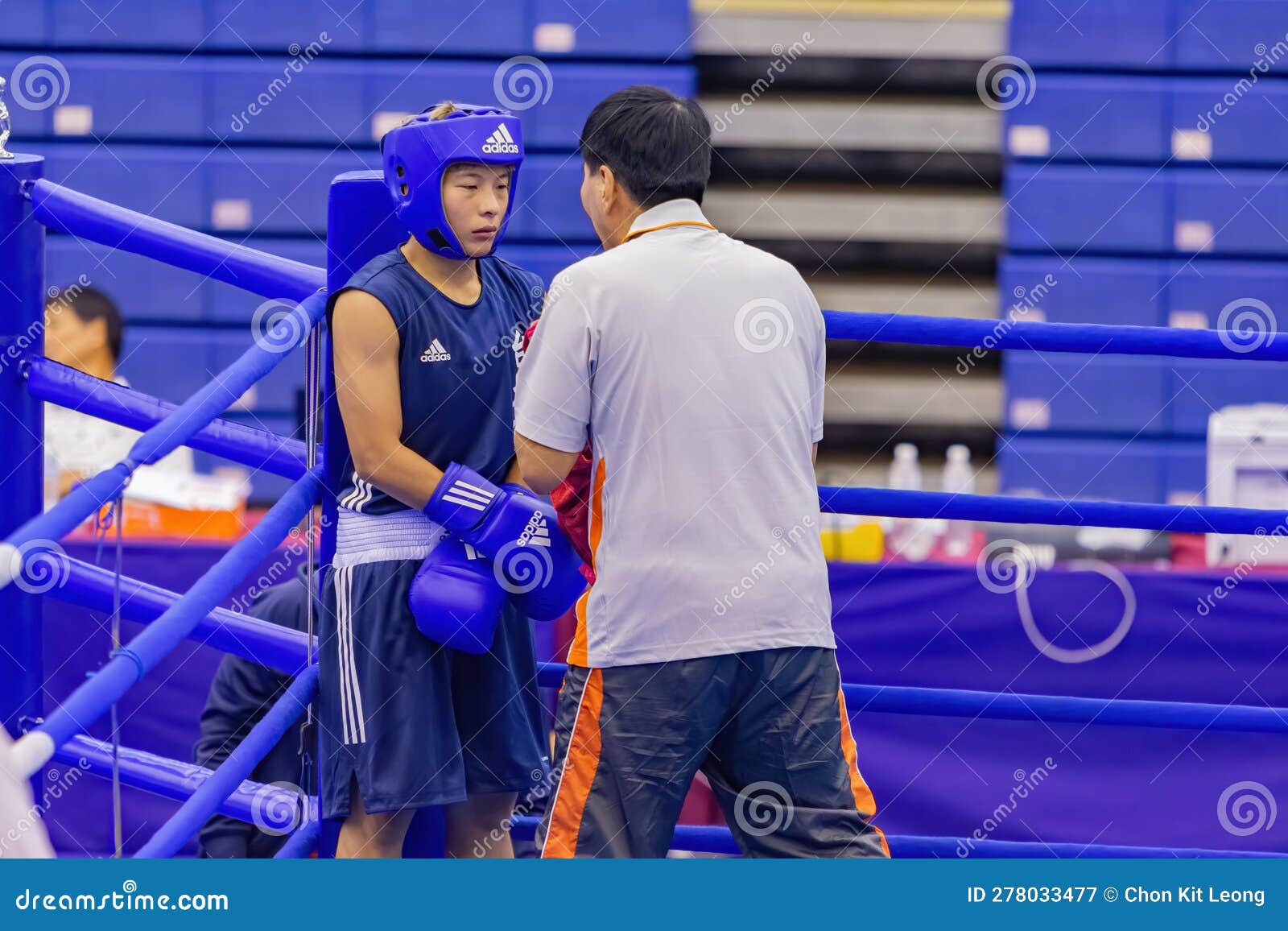 Boxing Competition of the National Games Editorial Photography - Image ...