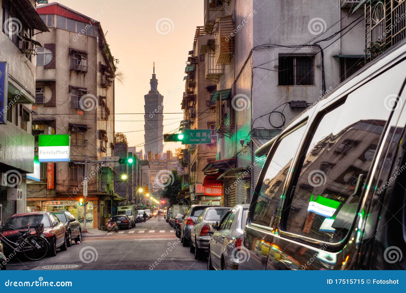 Taipei street editorial image. Image of beautiful, dark - 17515715