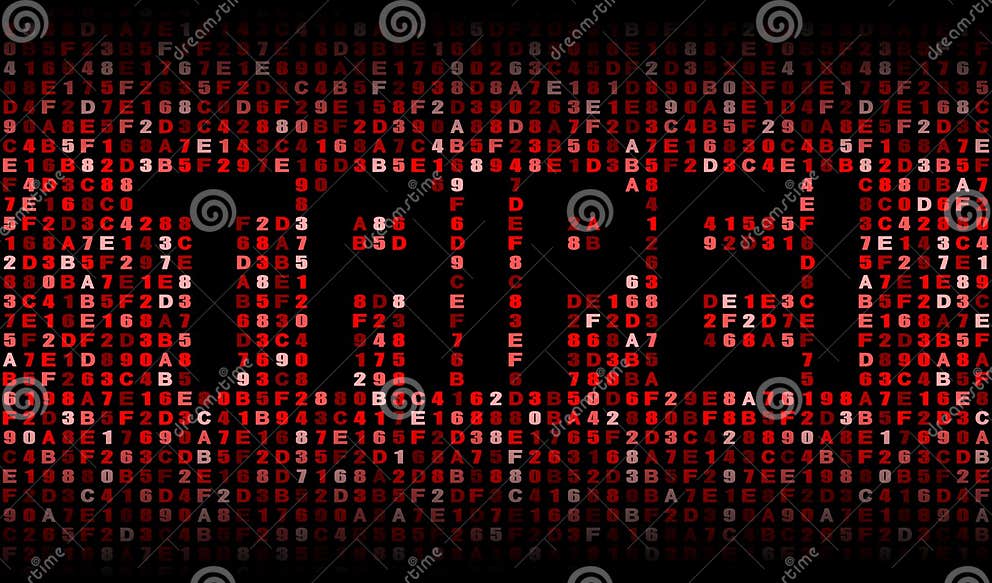 Taipei Text on Hex Code Illustration Stock Illustration - Illustration ...