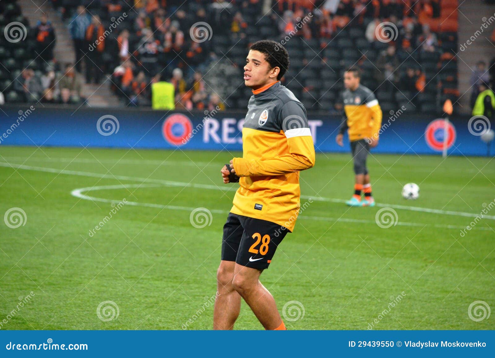 Taison before the Match of the Champions League Editorial Image - Image ...