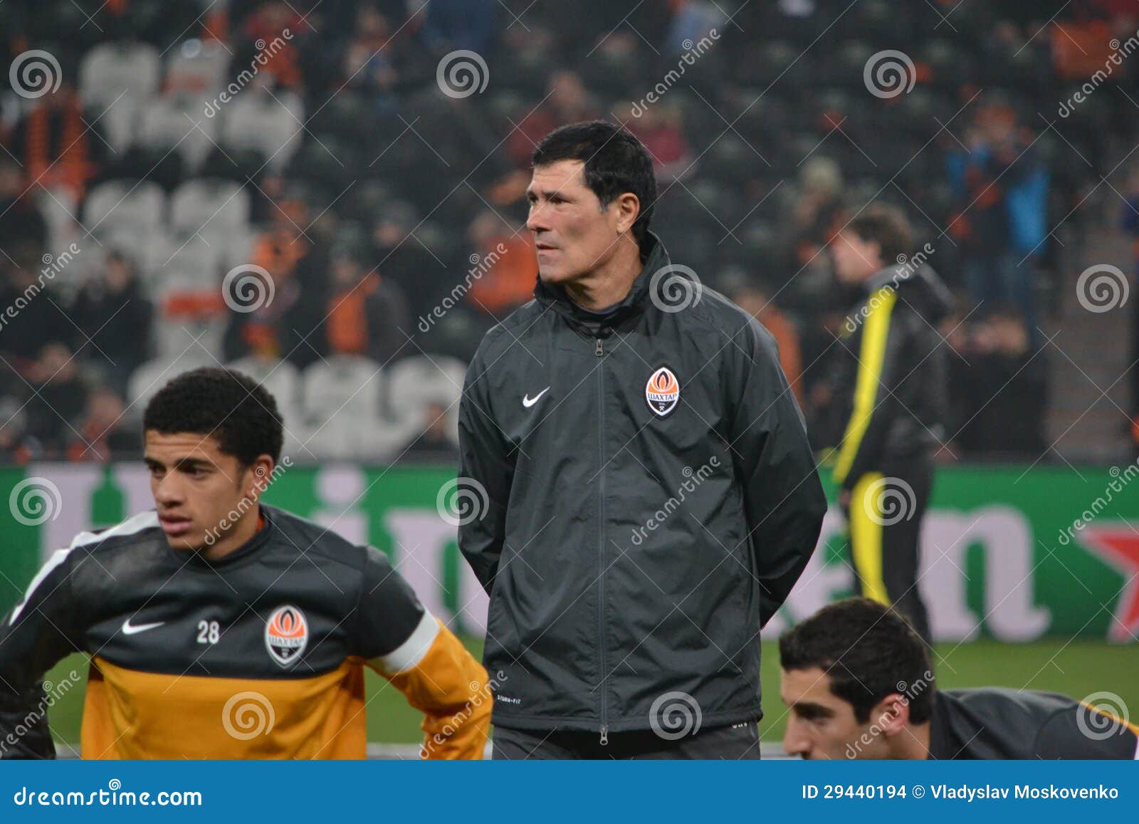 Taison Preparing for the Match of the Champions League Editorial Stock ...