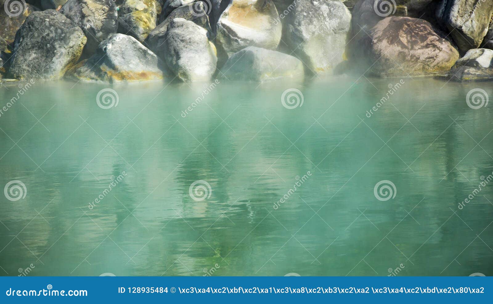 Taiwan hot spring stock photo. Image of plant, lakeside - 128935484