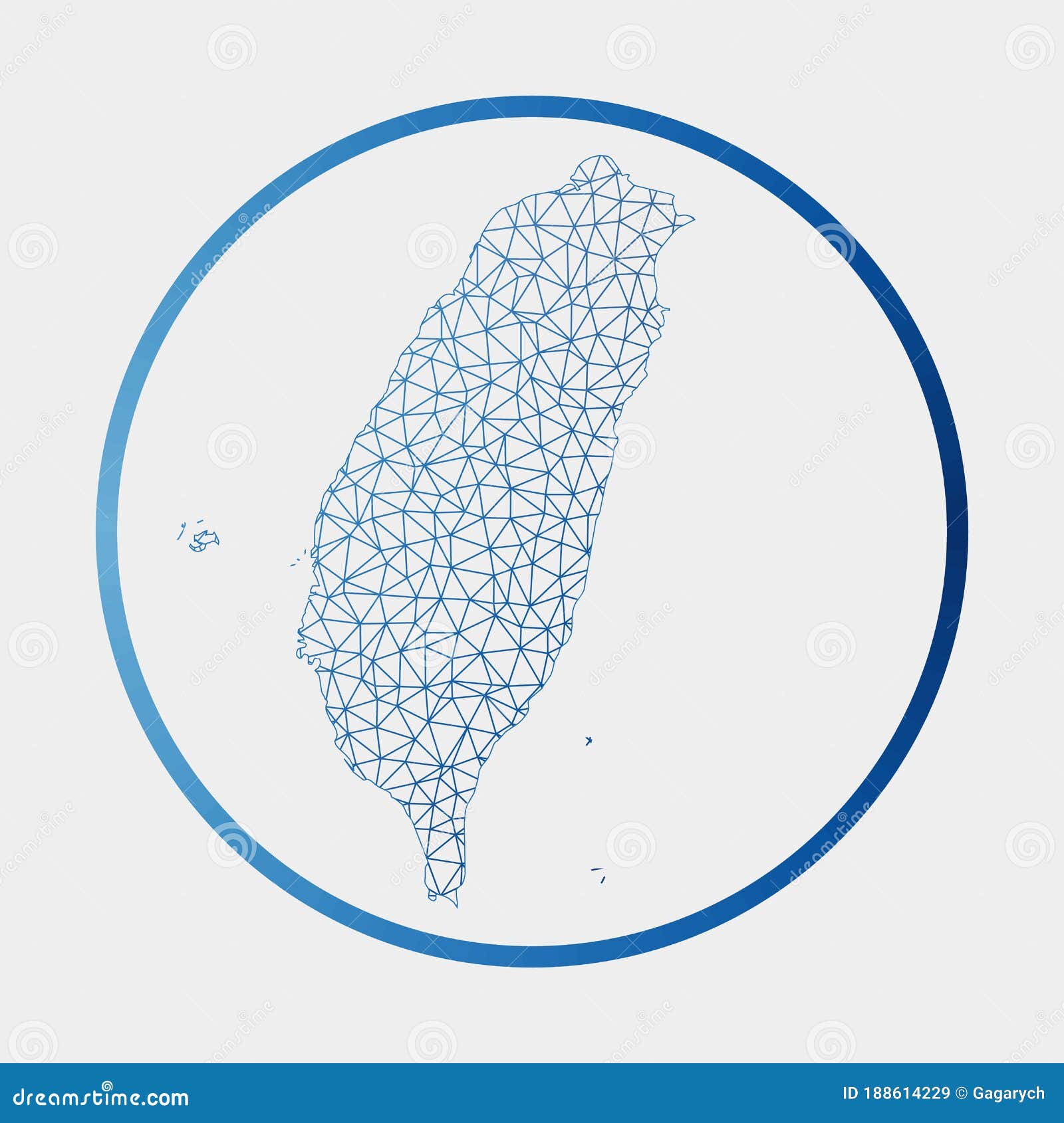 Taiwan icon. stock vector. Illustration of isolated - 188614229