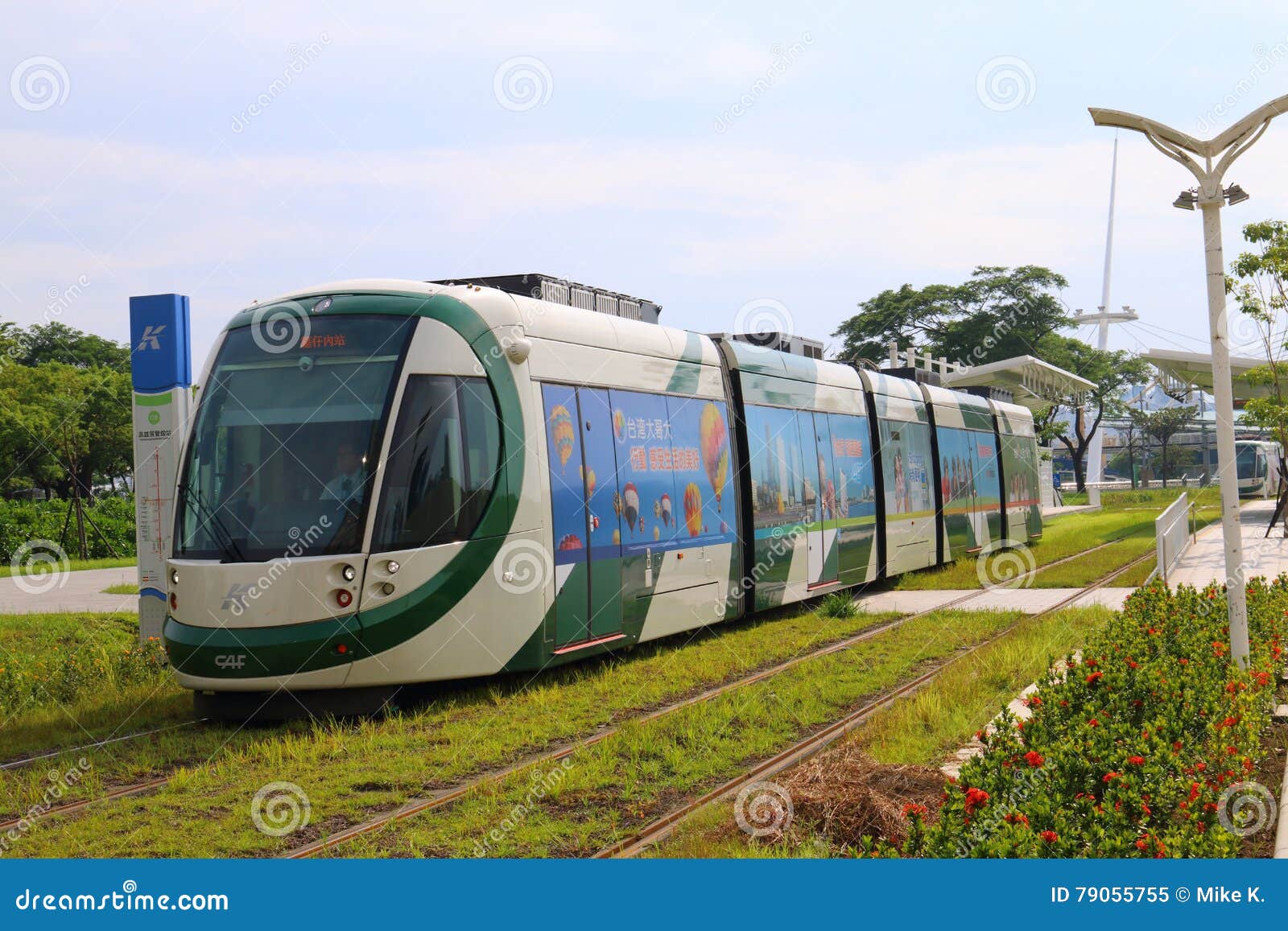 Taiwan : Kaohsiung Light Rail Editorial Image - Image of travel, system ...