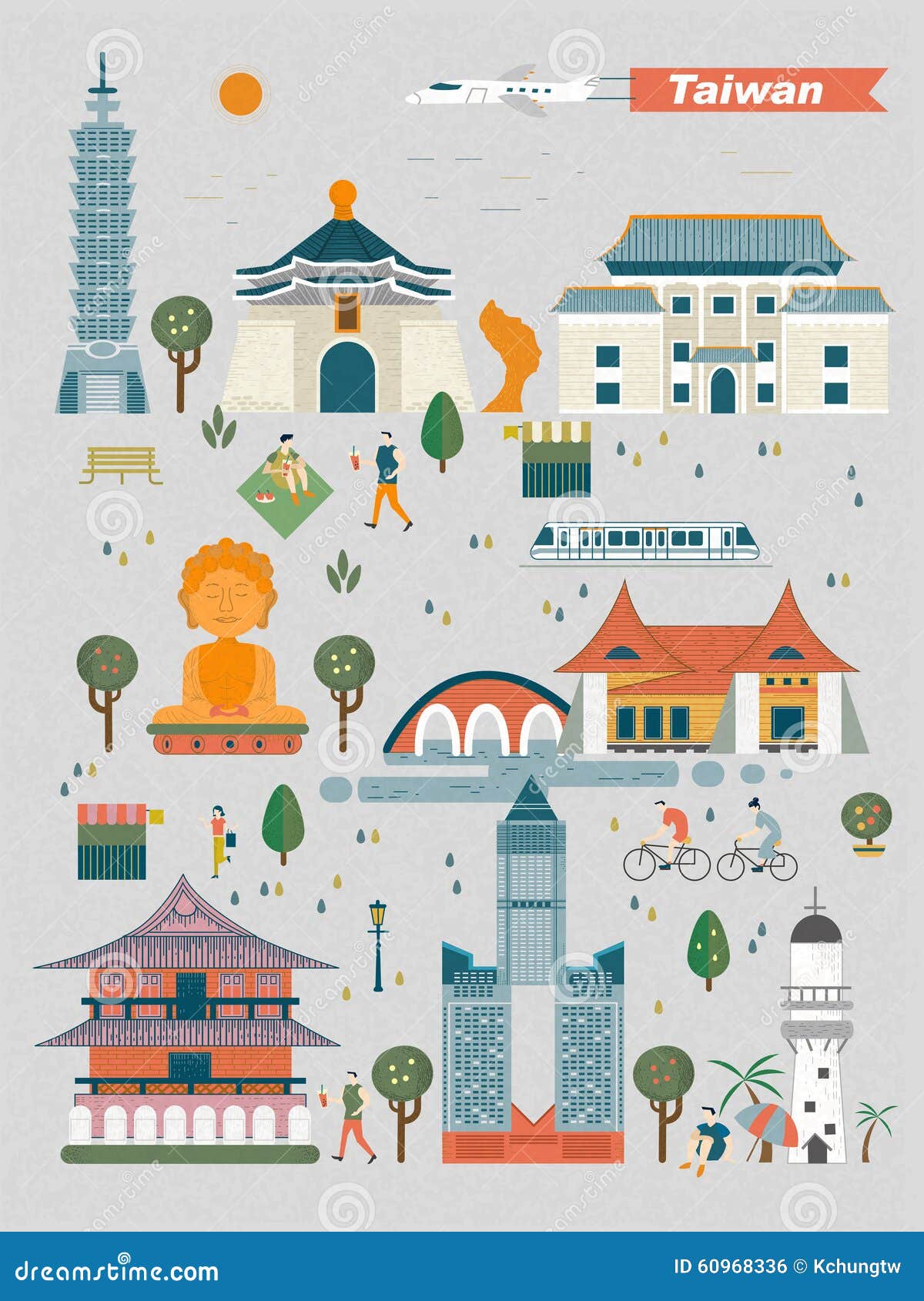 Taiwan Map Royalty-Free Cartoon | CartoonDealer.com #100937612