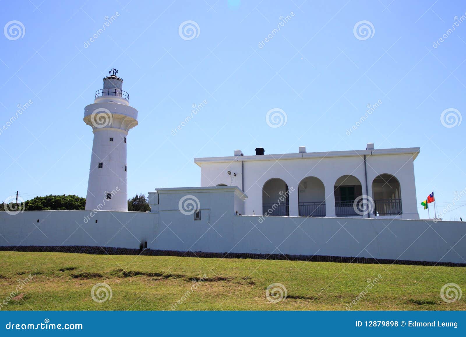 Taiwan lighthouse stock photo. Image of lighthouse, blue - 12879898