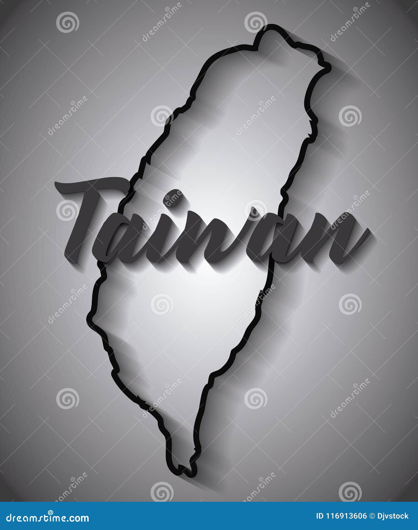 Taiwan map icon stock vector. Illustration of concept - 116913606