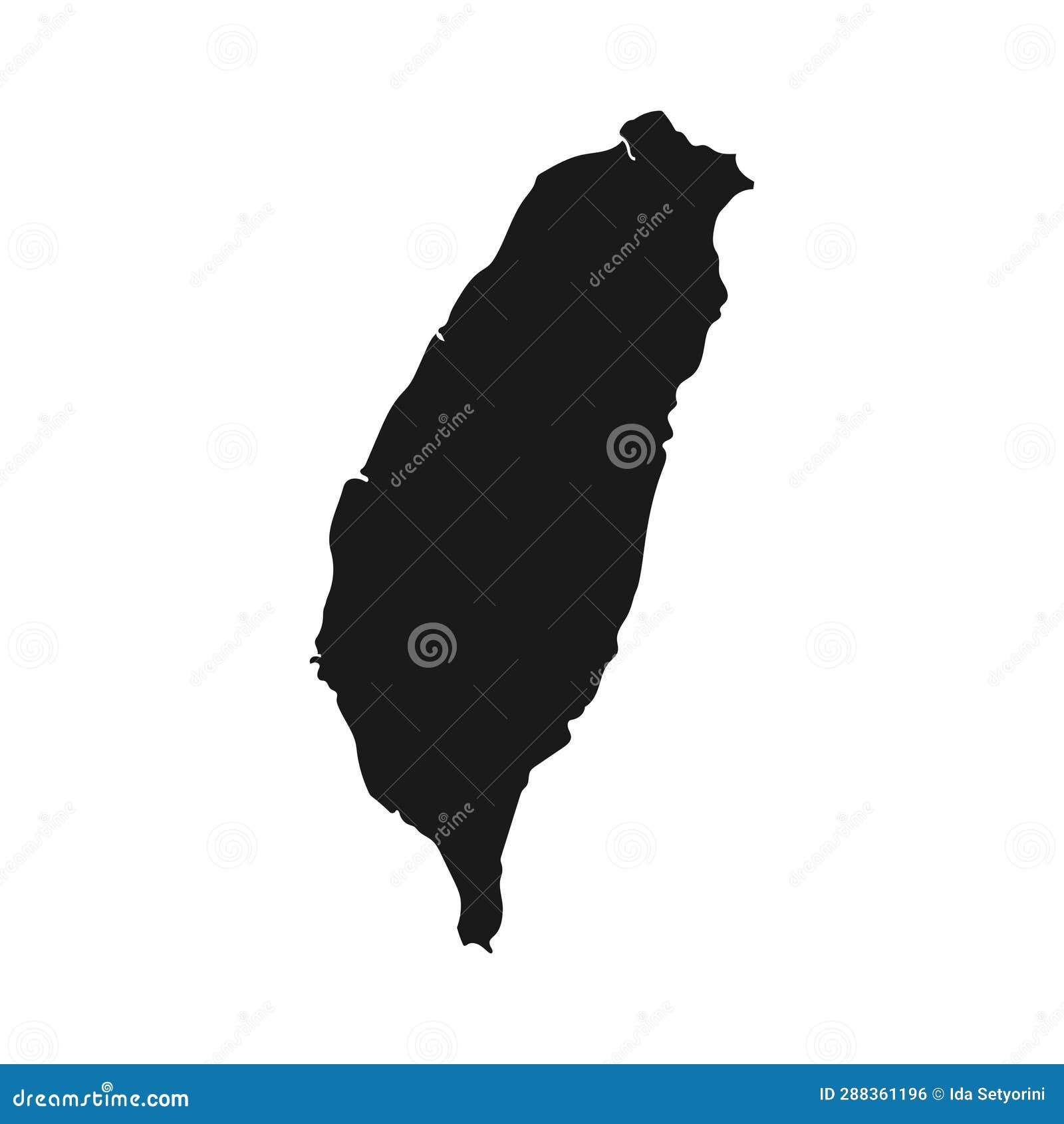 Taiwan map icon vector stock illustration. Illustration of cartography ...