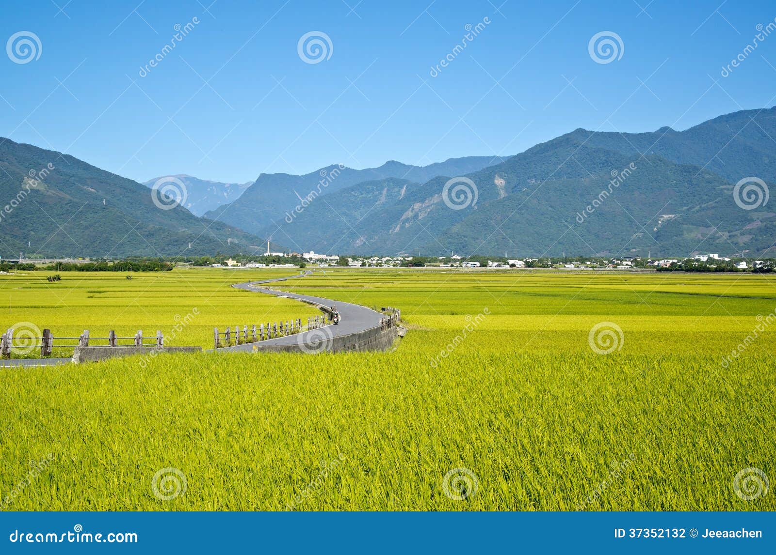 Taiwan rural scenery stock photo. Image of landmark, farm - 37352132