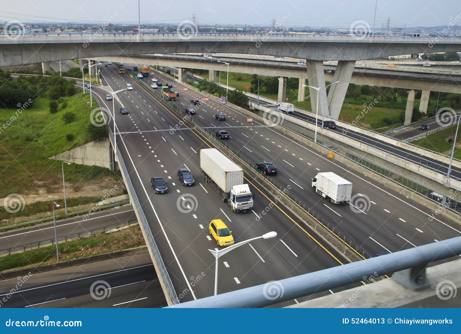 Taiwan S Freeway System and Cars Stock Image - Image of high, travel ...