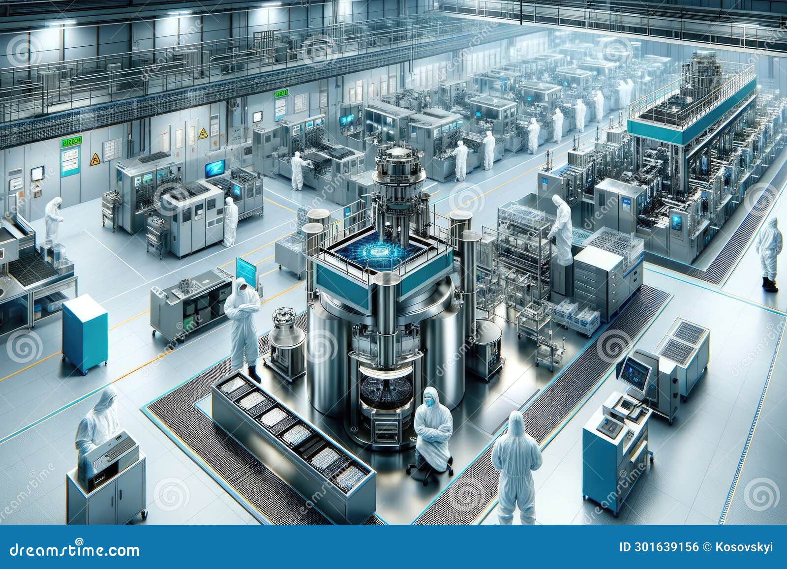 Taiwan Semiconductor Manufacturing Facility Stock Photo - Image of chip ...