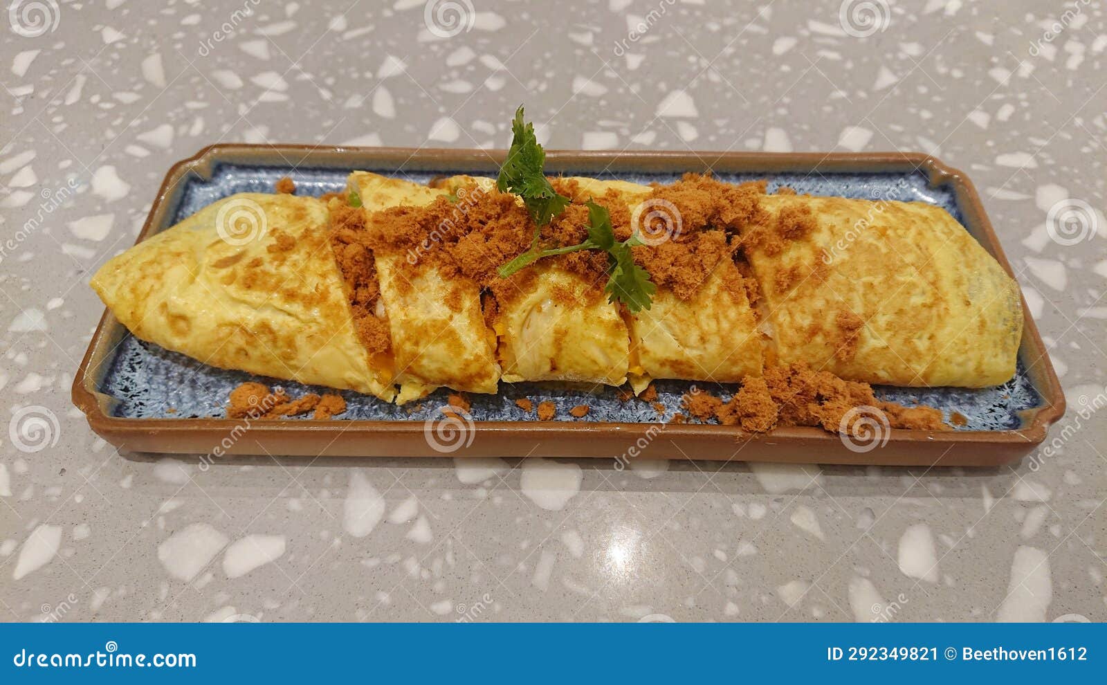 Taiwan Style Food Egg Omelette Stock Image - Image of minced, asian ...
