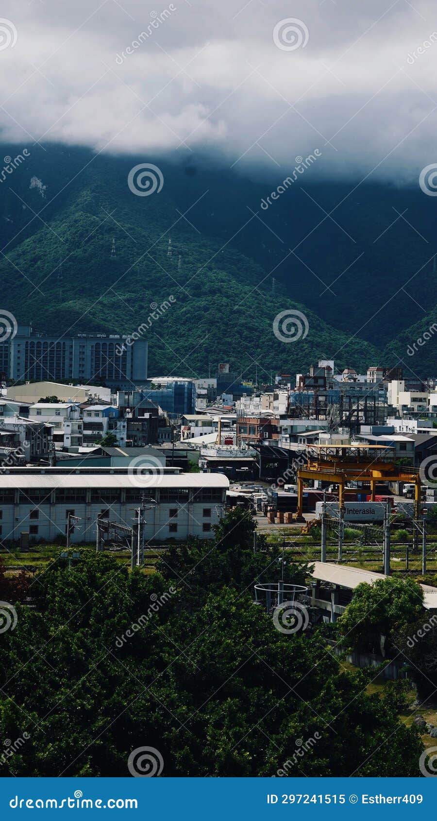 Taiwan view editorial image. Image of mountain, taiwan - 297241515