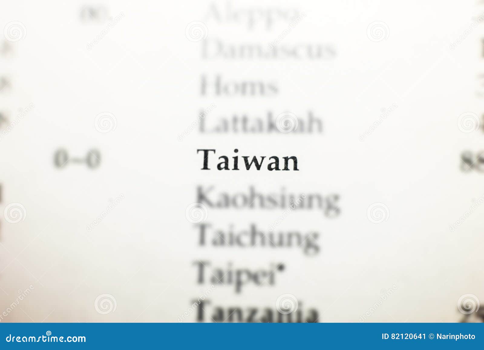 Taiwan word on paper stock image. Image of word, china - 82120641
