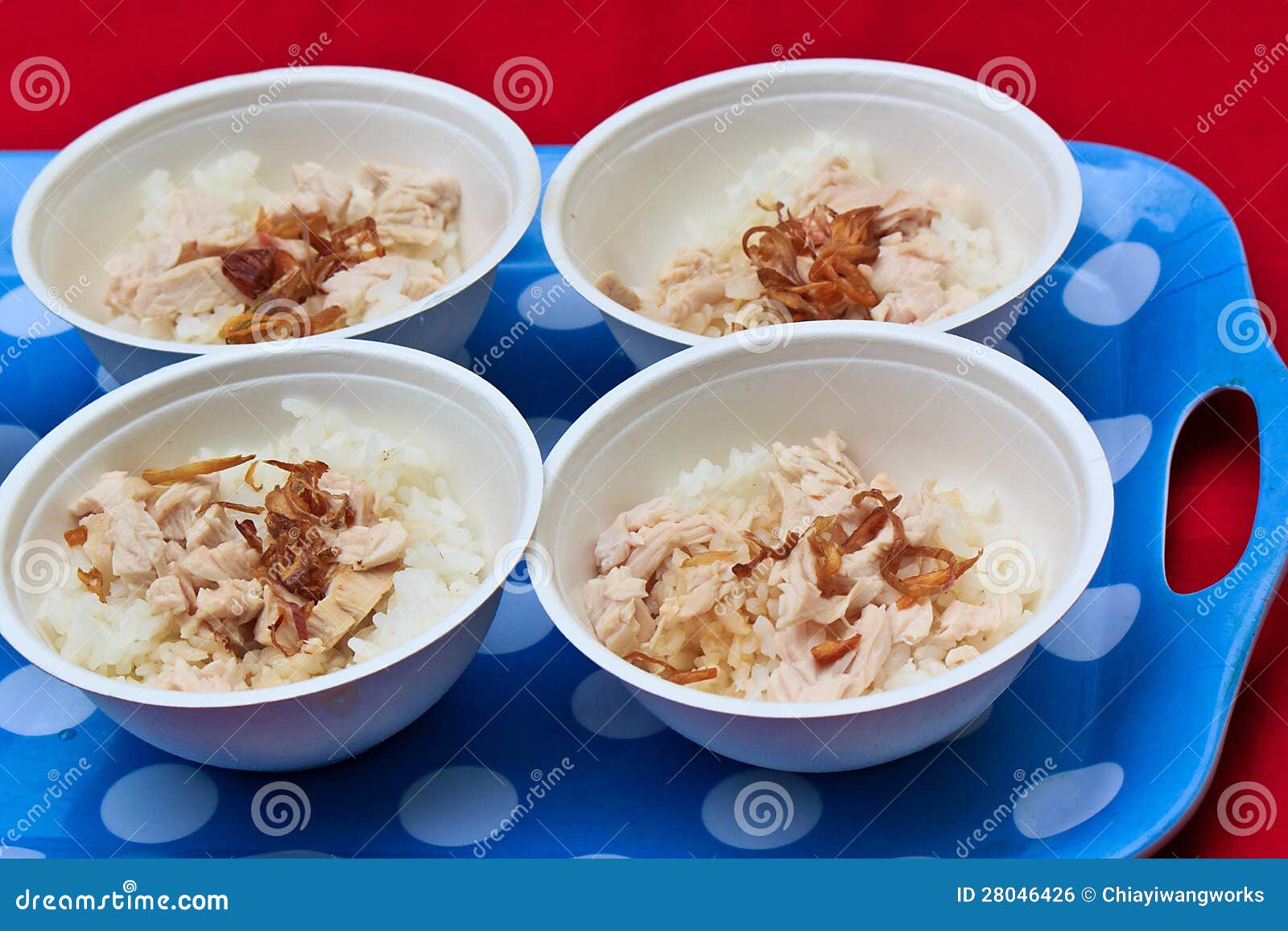 Taiwanese Cuisine Chicken Rice Stock Photo - Image of snack, plate ...