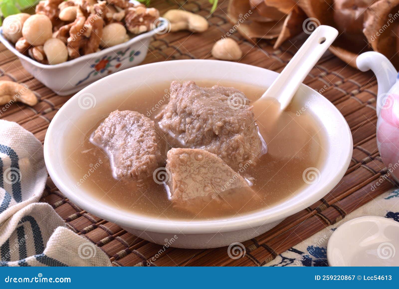 Sweet taro soup stock image. Image of taro, water, soup - 259220867