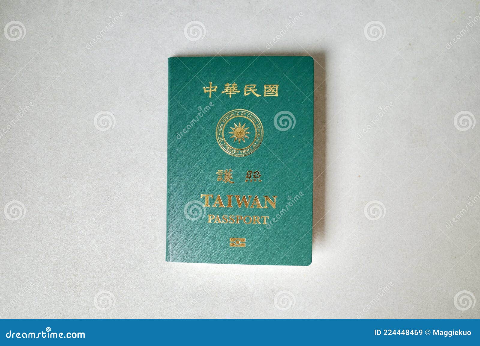 Taiwanese passport editorial stock image. Image of pass - 224448469