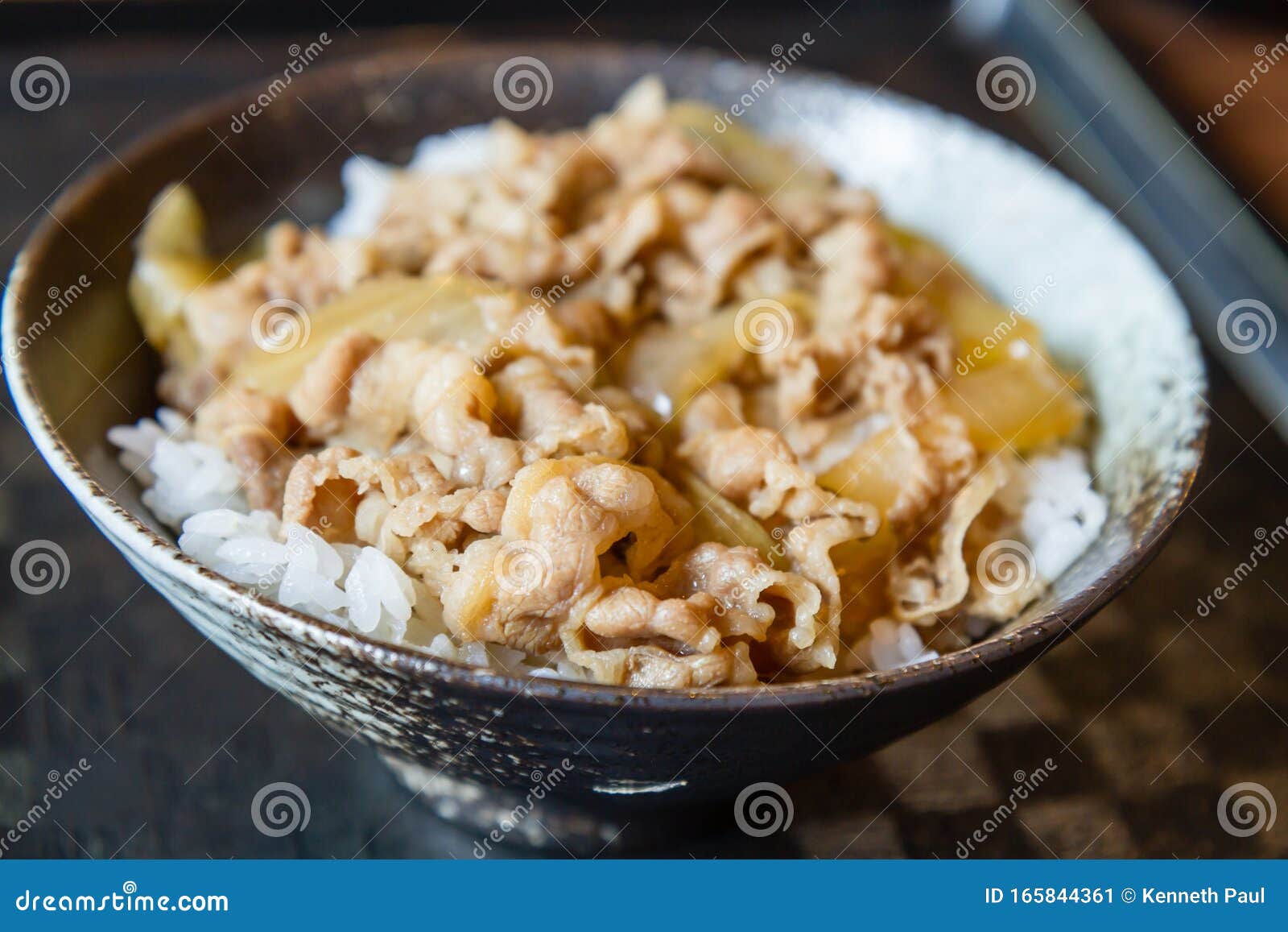 Taiwanese Pork Rice in Bowl Stock Image - Image of oriental, restaurant ...
