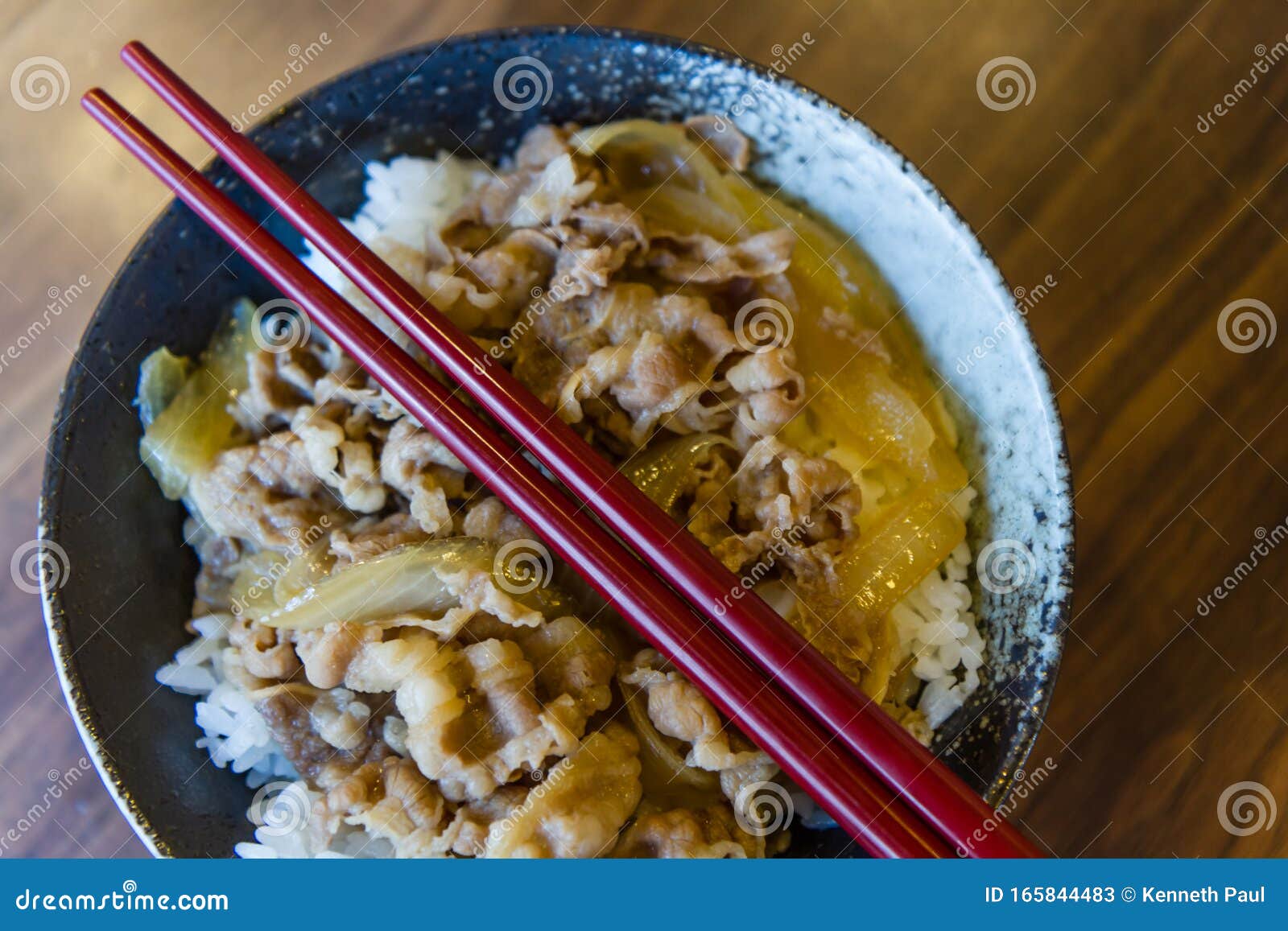 Taiwanese Pork and Rice in Bowl Stock Image - Image of asian, oriental ...