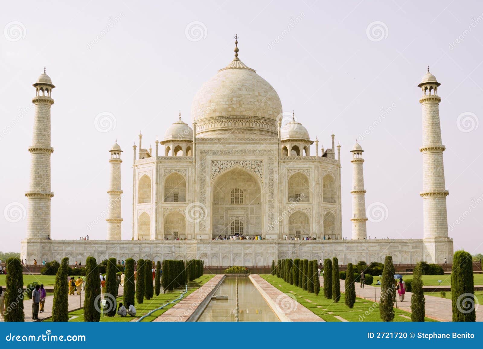 Taj Mahal 2 editorial image. Image of blue, mosque, muslim - 2721720