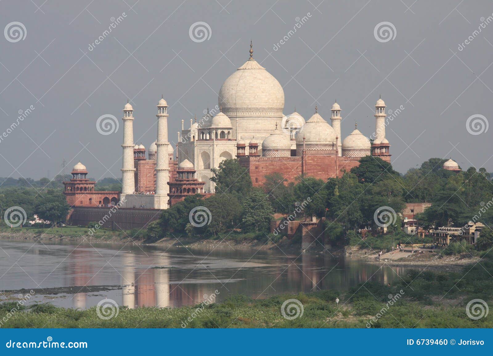 Taj Mahal in Agra, India stock photo. Image of landmark - 6739460