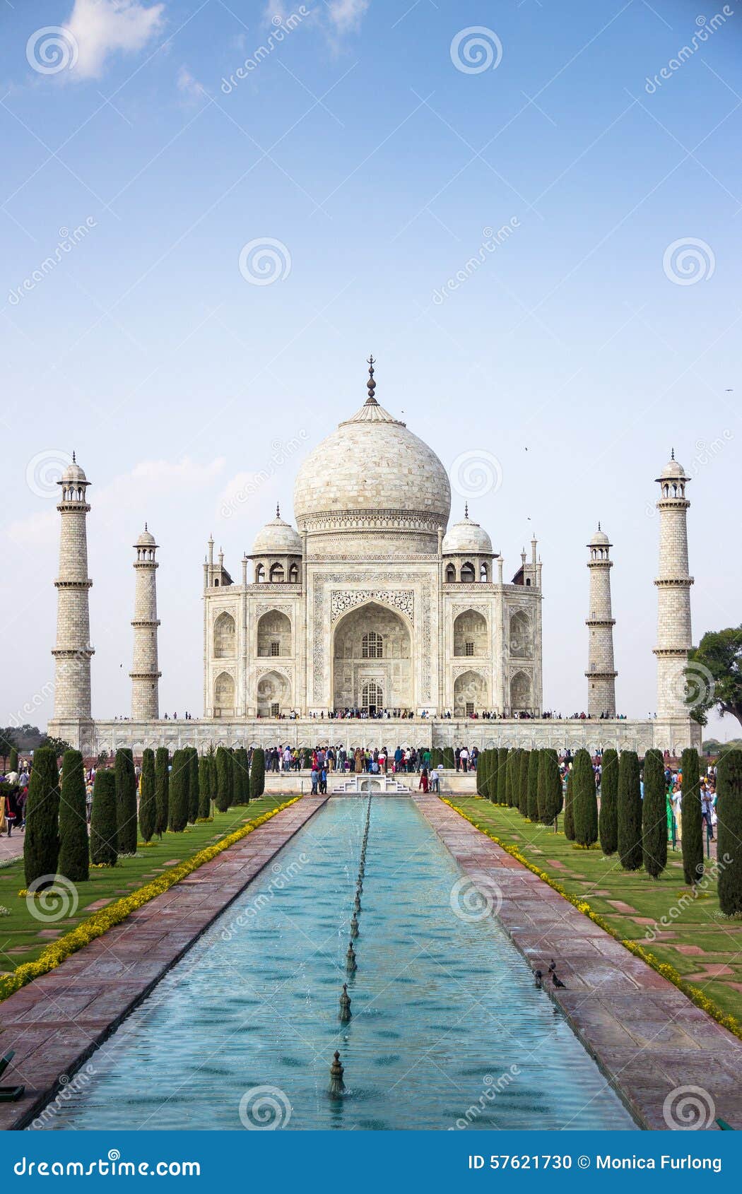 Taj Mahal stock photo. Image of yamuna, hinduism, hinduisms - 57621730