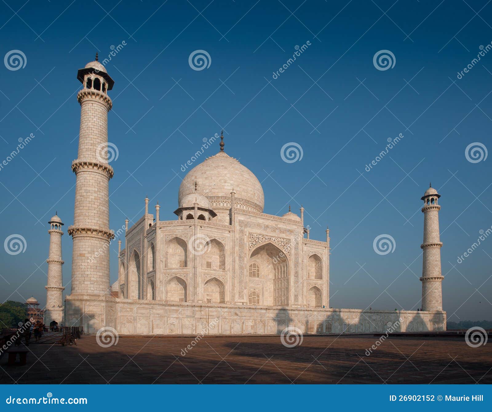 Taj Mahal morning 3 stock photo. Image of colors, marble - 26902152