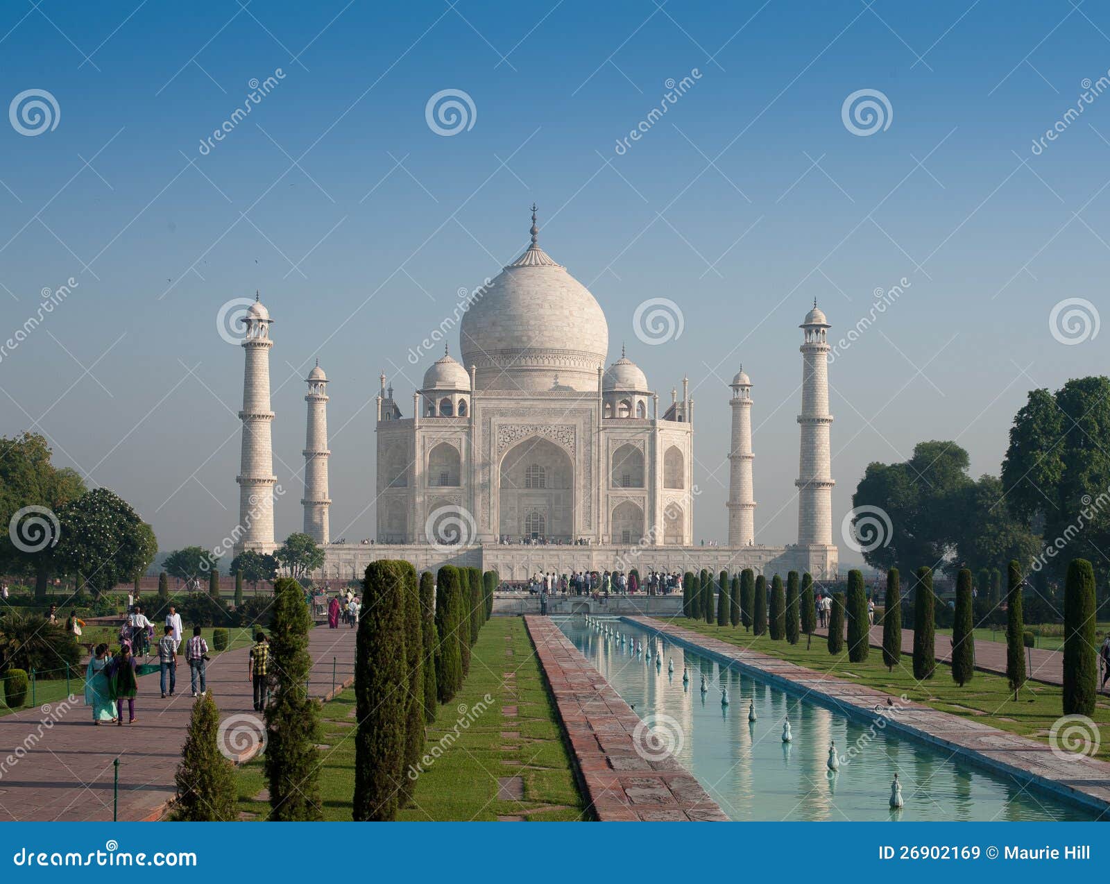 Taj Mahal morning 4 editorial stock image. Image of copy - 26902169