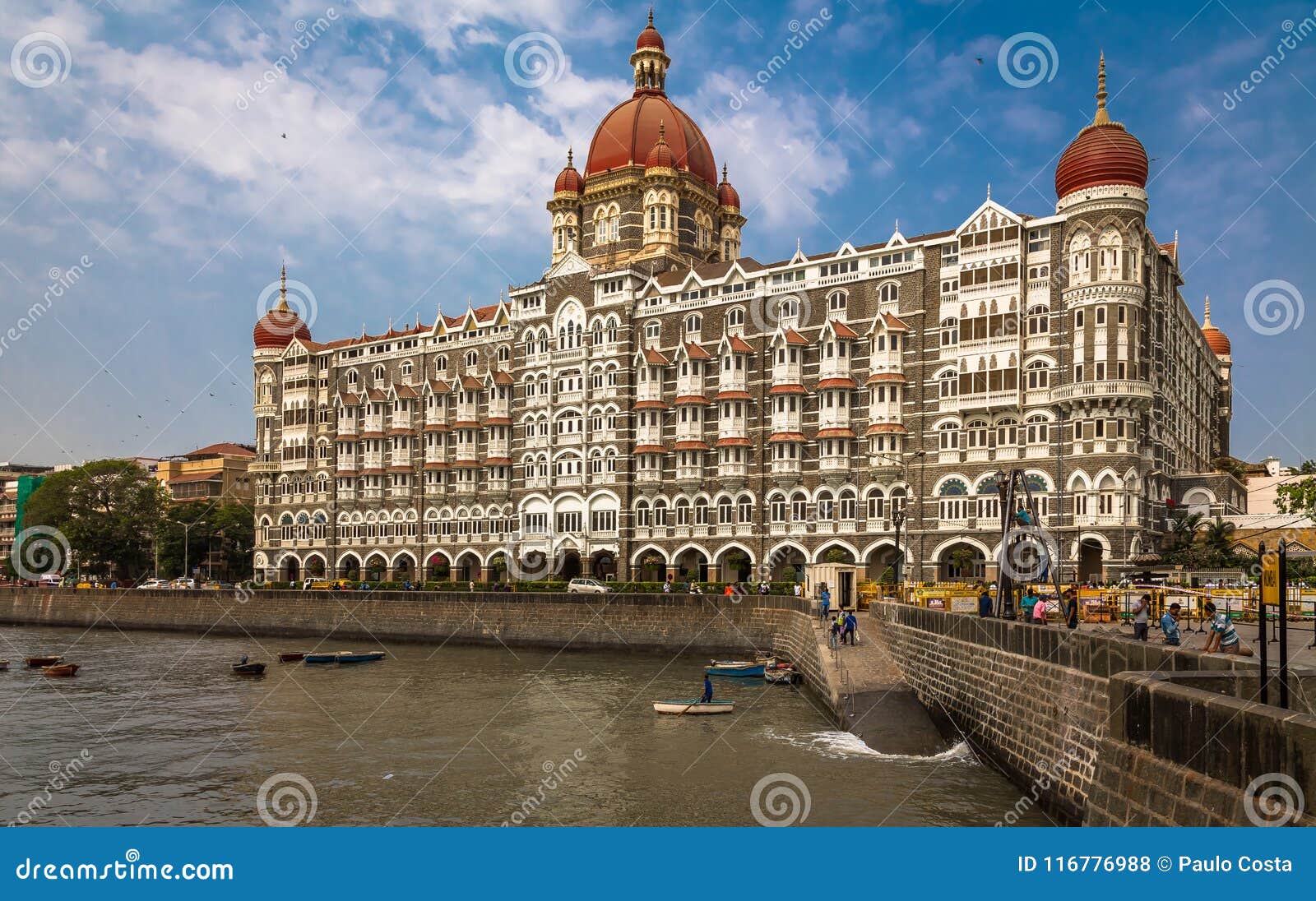 Taj Mahal Palace, Bombay foto de archivo editorial. Imagen de horizonte ...