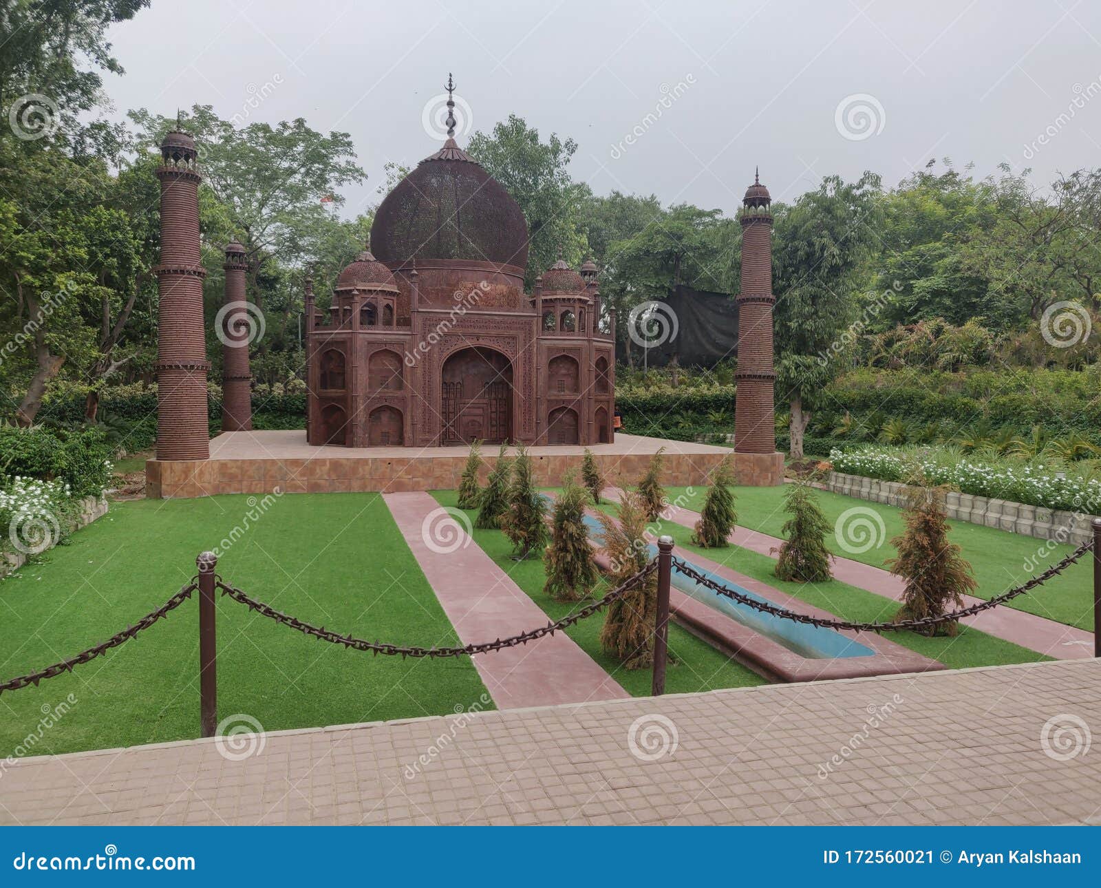 Taj Mahal Replica in Delhi India Stock Image - Image of delhi, india ...