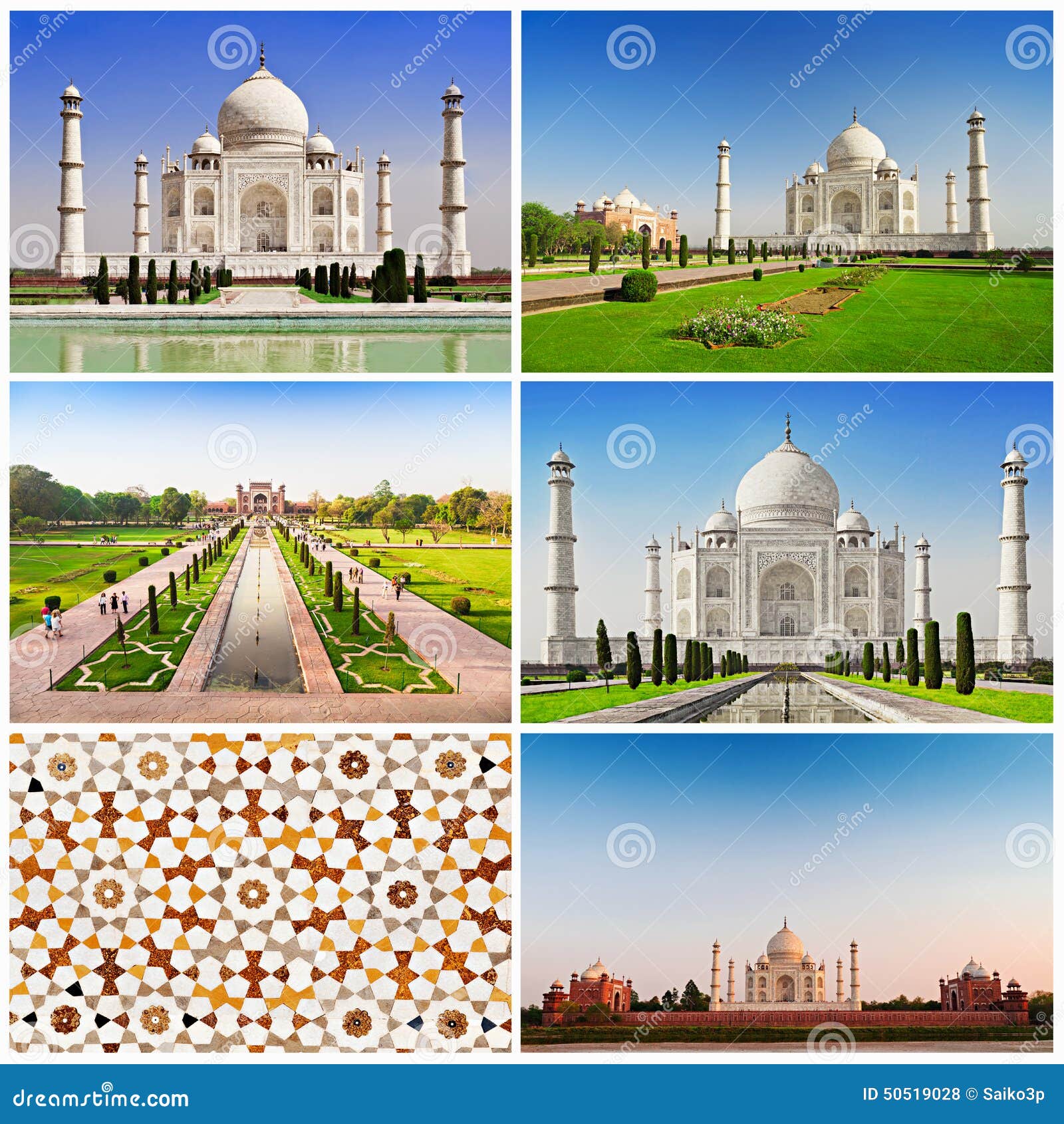 Taj Mahal set stock photo. Image of blue, monument, culture - 50519028