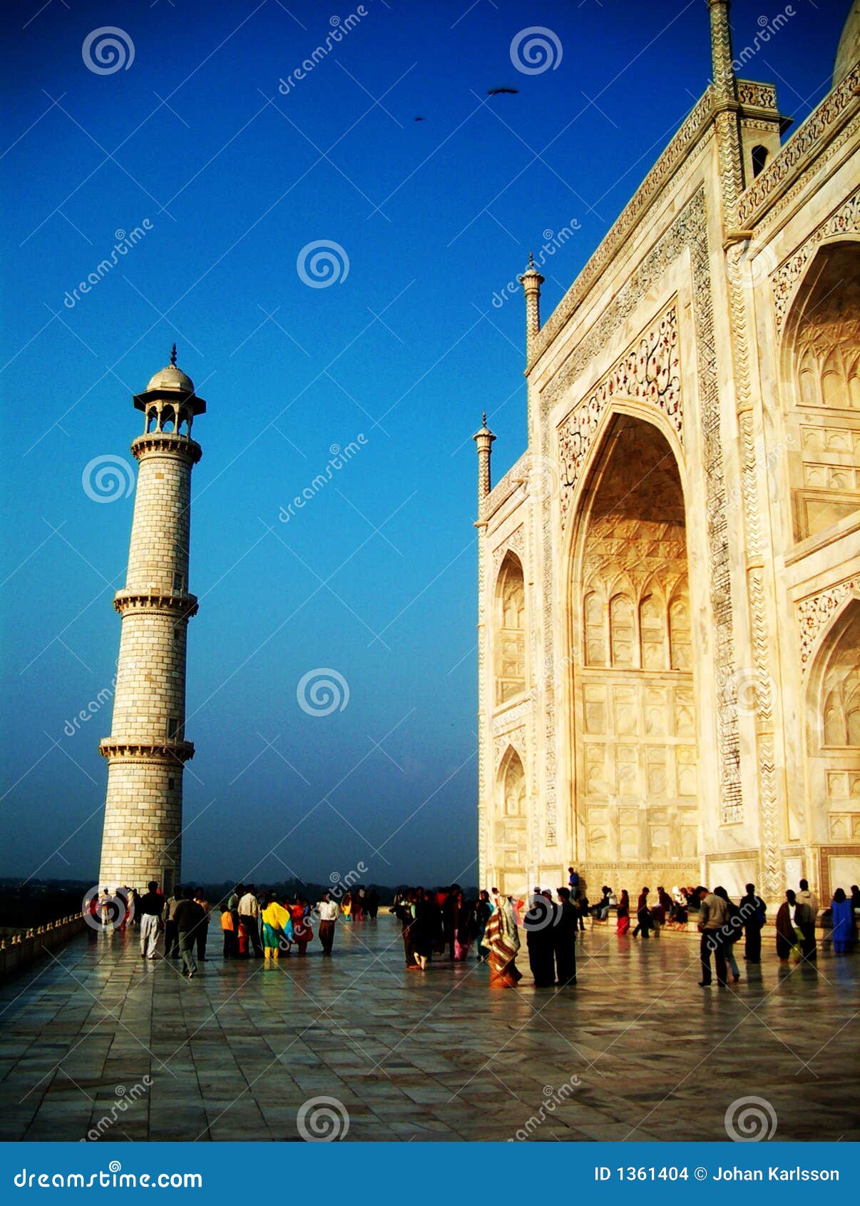 The Taj Mahal from the Side Editorial Stock Image - Image of world ...