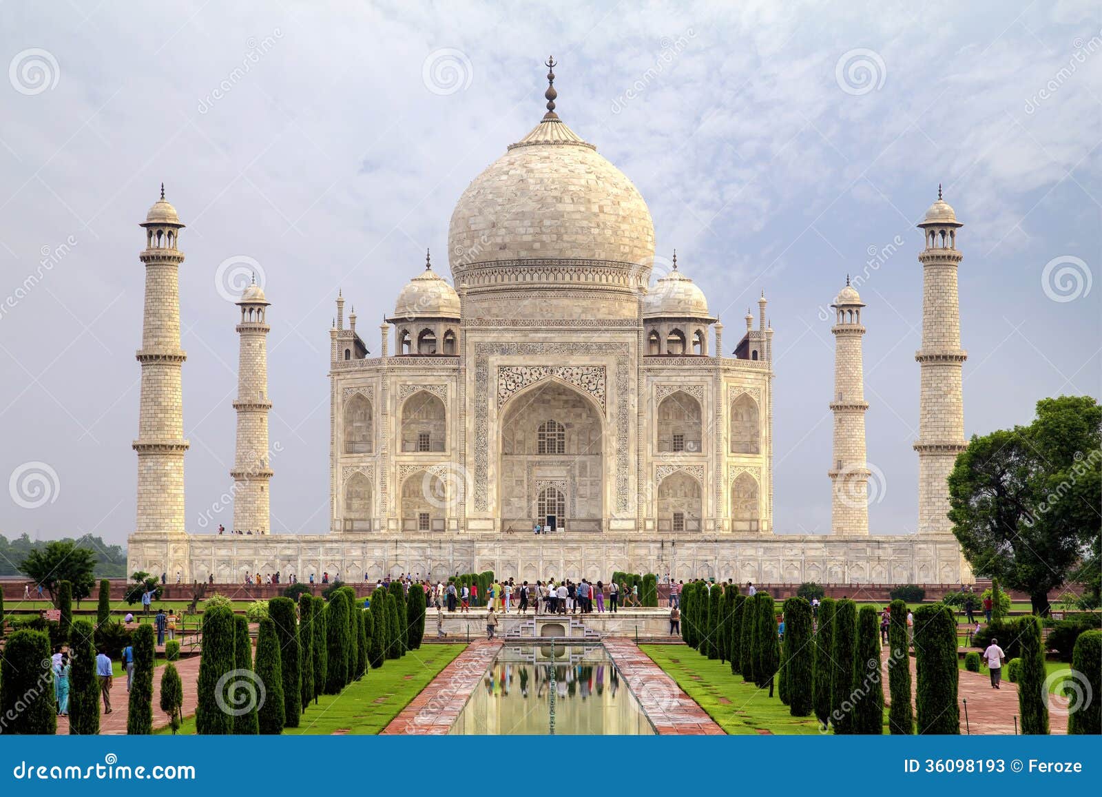 Taj Mahal stock image. Image of religion, brilliant, indian - 36098193