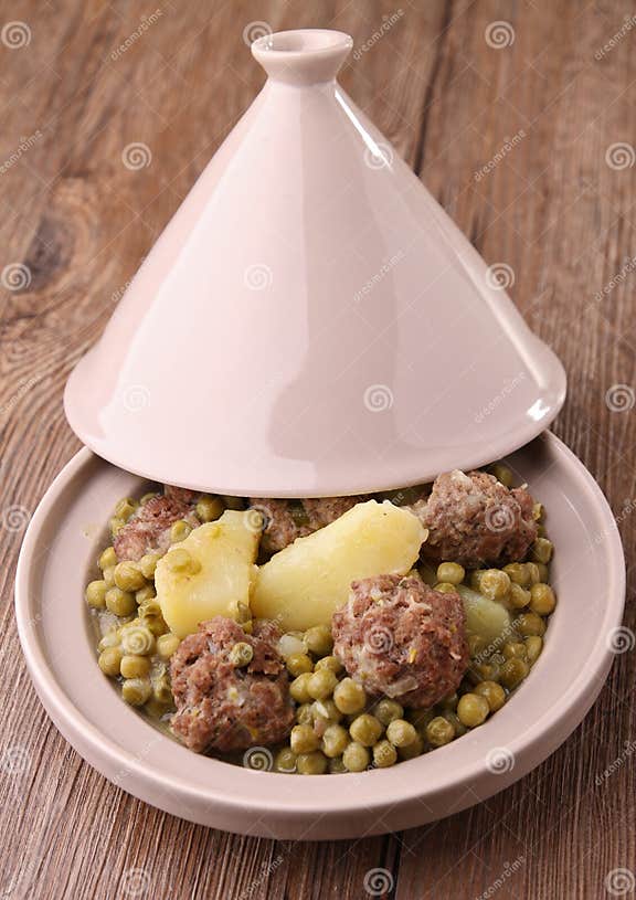 Tajine stock image. Image of meatball, tajin, recipe - 22018267