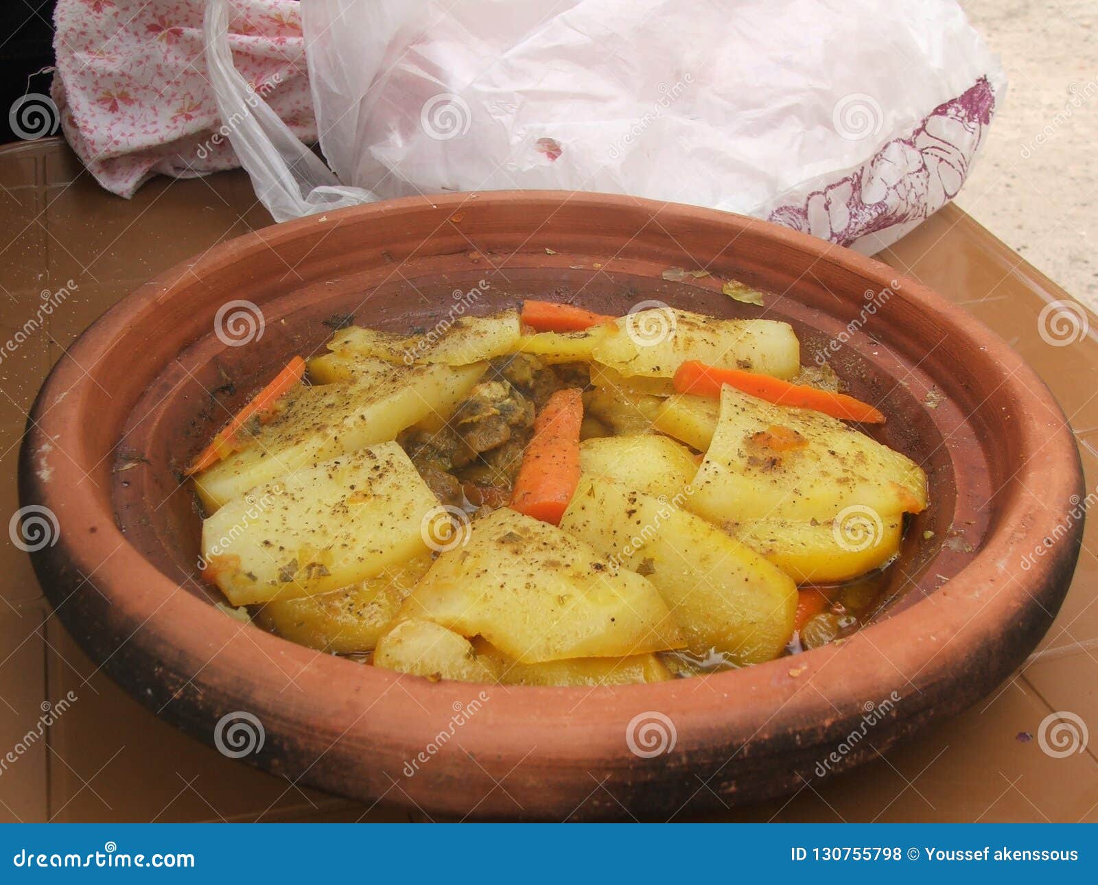 Tajine stock photo. Image of marrakech, healthy, tajine - 130755798
