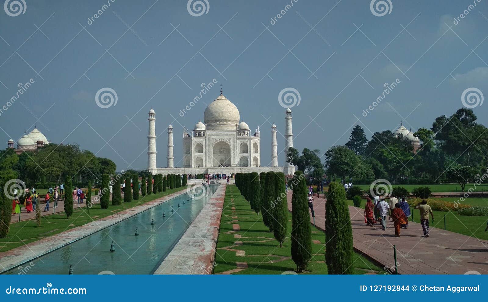 Tajmahal editorial stock image. Image of tajmahal, agra - 127192844