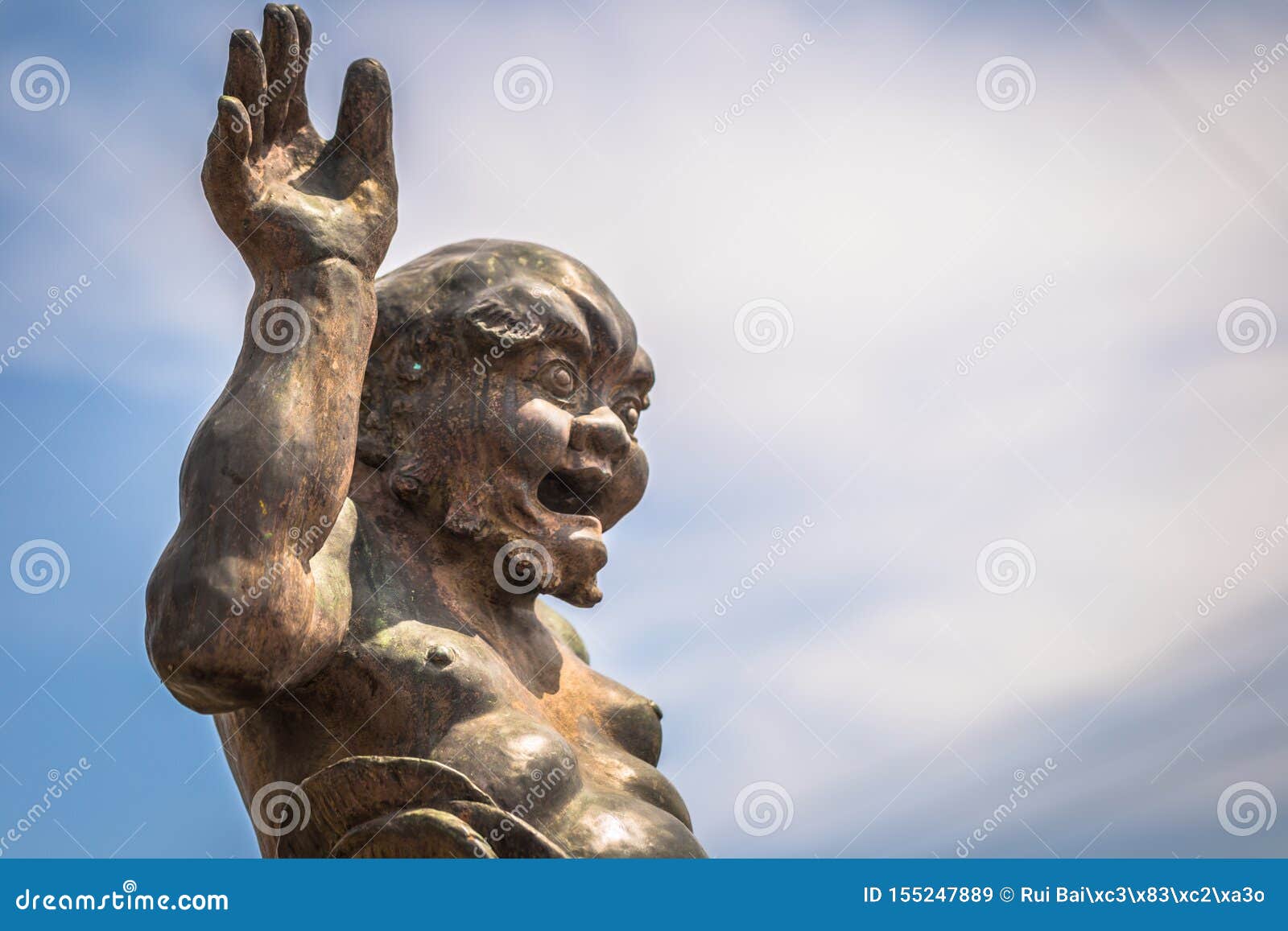 Takayama - May 26, 2019: Oni Statue in Takayama, Japan Stock Image ...