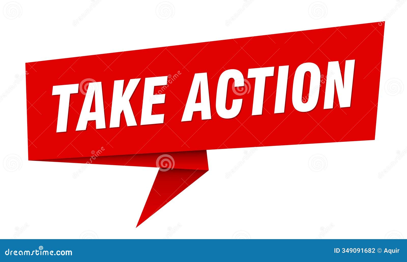 Take Action Banner. Take Action Speech Bubble, Label, Sticker, Sign ...
