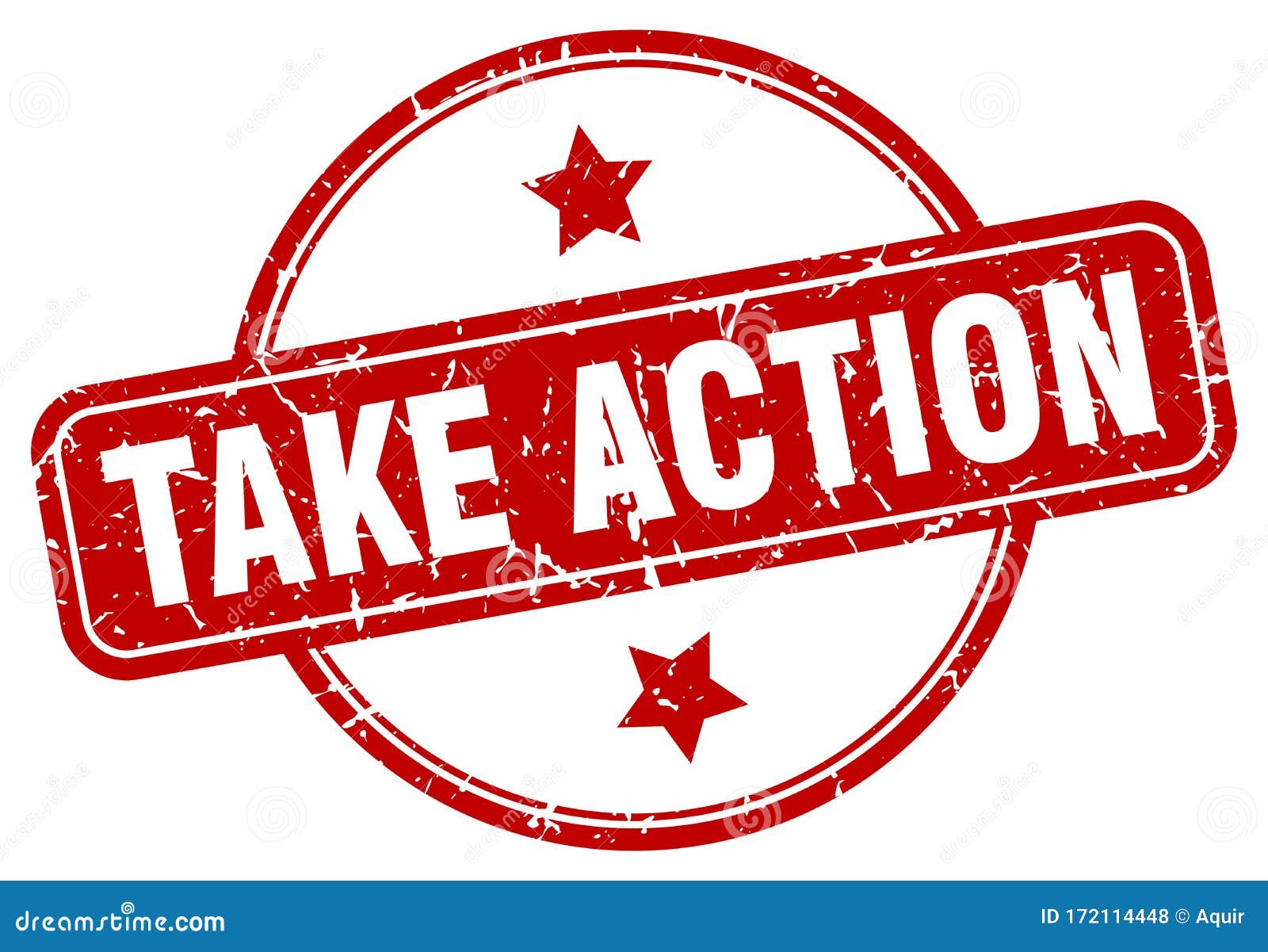 Take Action Stamp. Take Action Round Grunge Sign Stock Vector ...