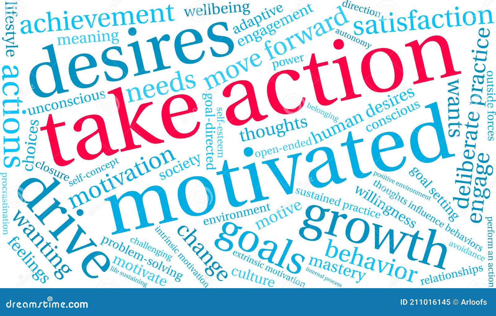 Take Action Word Cloud stock vector. Illustration of behaviours - 211016145